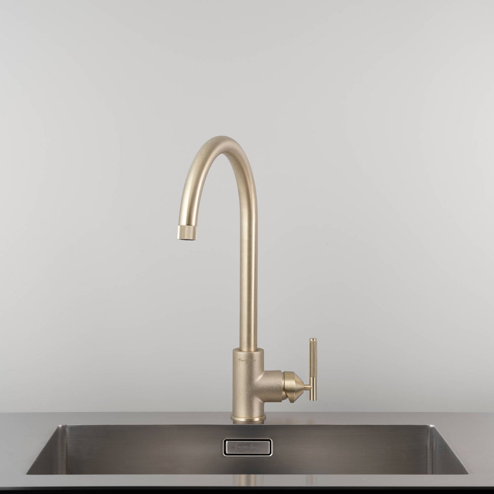 Buster & Punch - UK Kitchen Tap Cross - Mixer - Brass