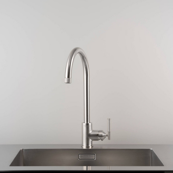 Buster & Punch - UK Kitchen Tap Cross - Mixer - Steel