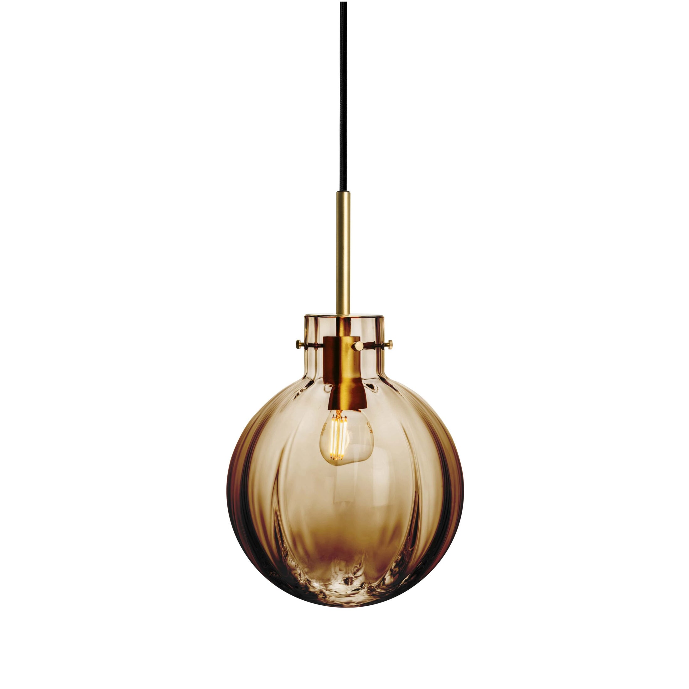 Hadeland Glassverk Crystal Sphere Optic pendant